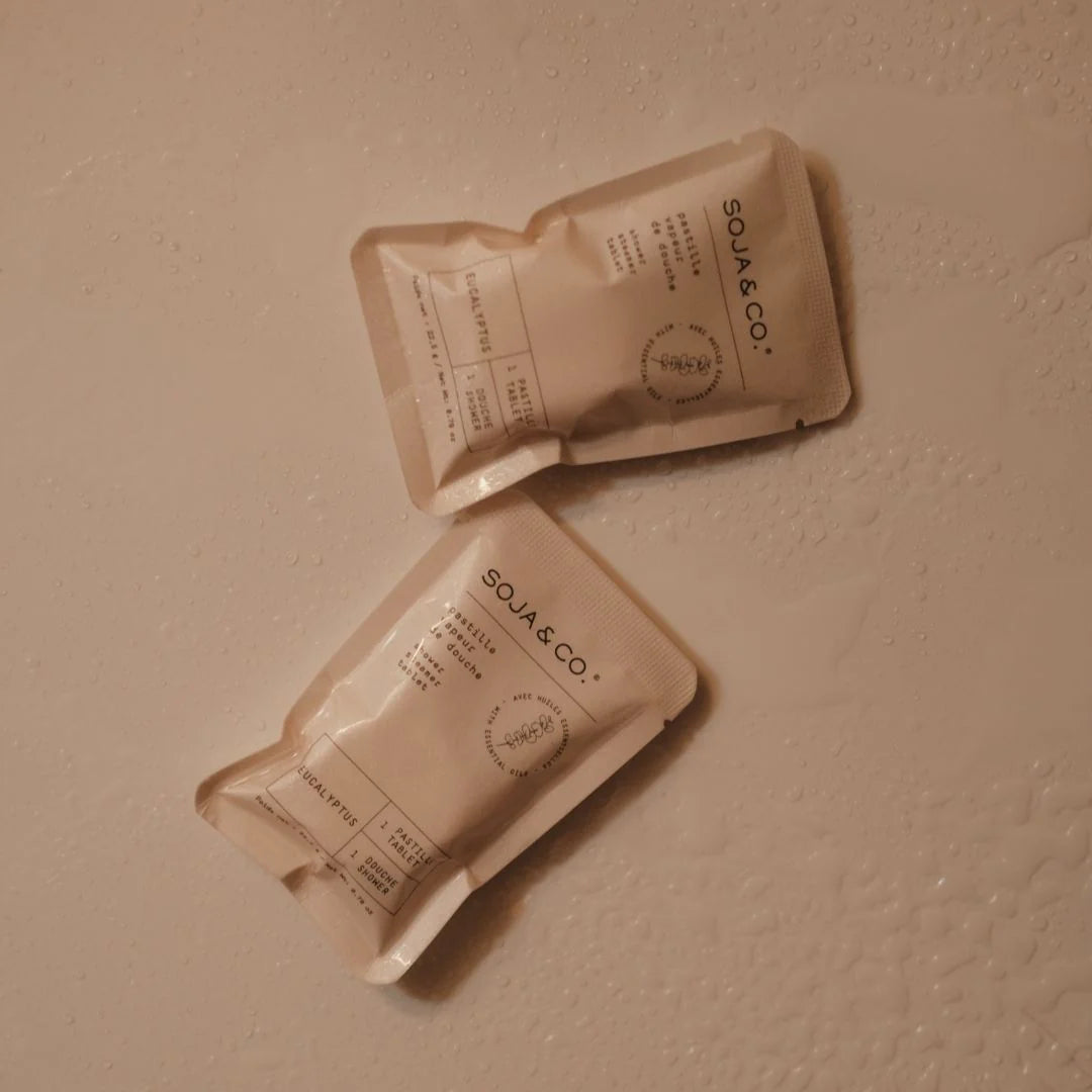 Pastille vapeur de douche (sachet unitaire) - Eucalyptus – Boutique Shoosh